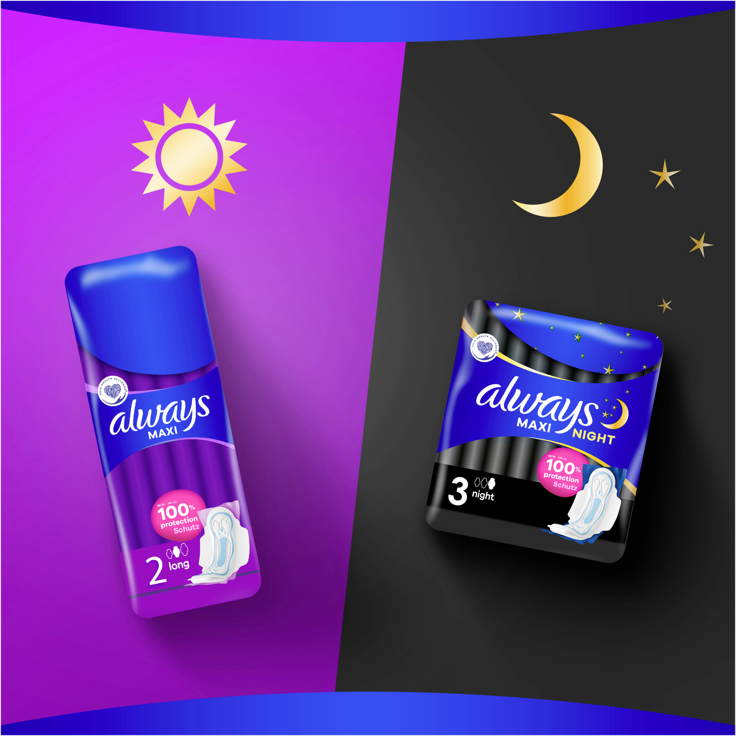 Always Maxi long Binden mit Flügeln online kaufen | rossmann.de