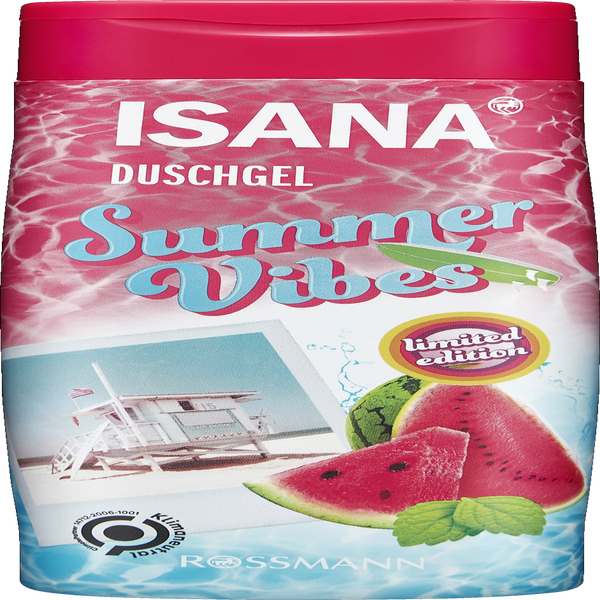 Angebot Rossmann Isana Duschgel Summer Vibes Rossmann