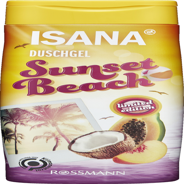 Angebot Rossmann Isana Duschgel Sunset Beach Rossmann
