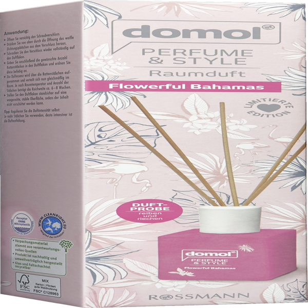 Angebot Rossmann Domol Perfume & Style Raumduft Flowerful