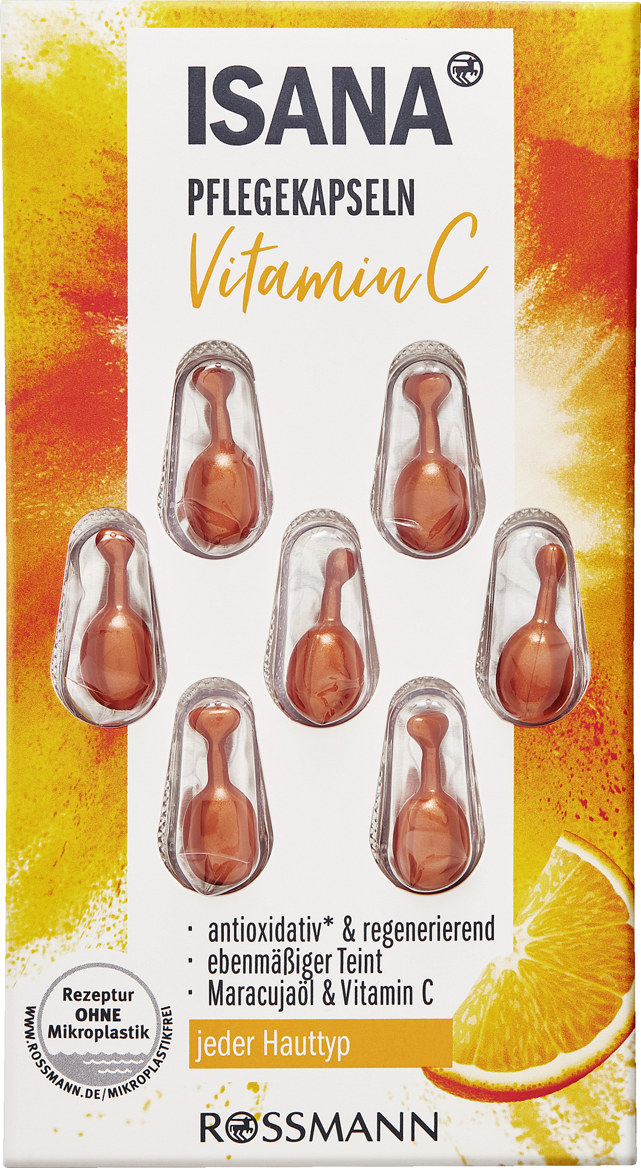 Angebot Rossmann Isana Pflegekapseln Vitamin C Rossmann