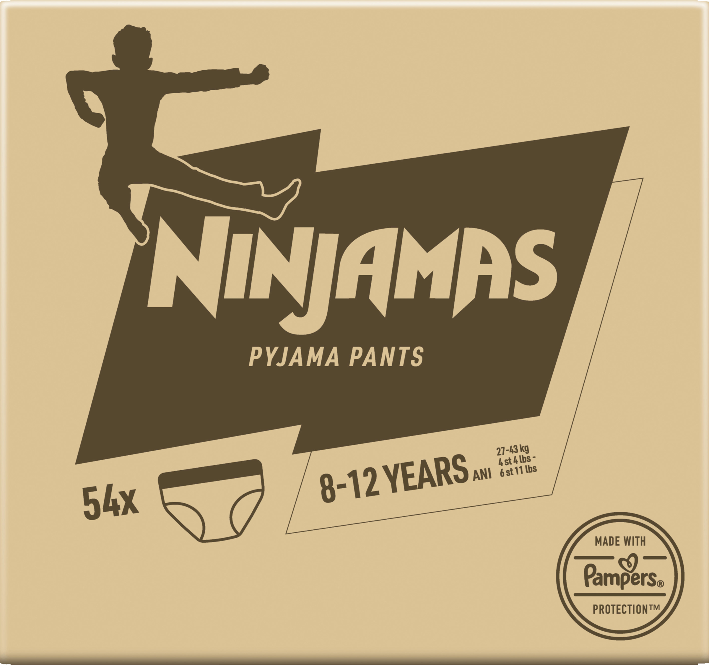 Ninjamas Pyjama Pants für Jungs 8-12 Jahre, Monatsbox online kaufen ...