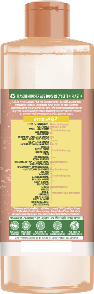 Garnier Fructis Glanzverleihendes Ananas Hair Food Shampoo online ...