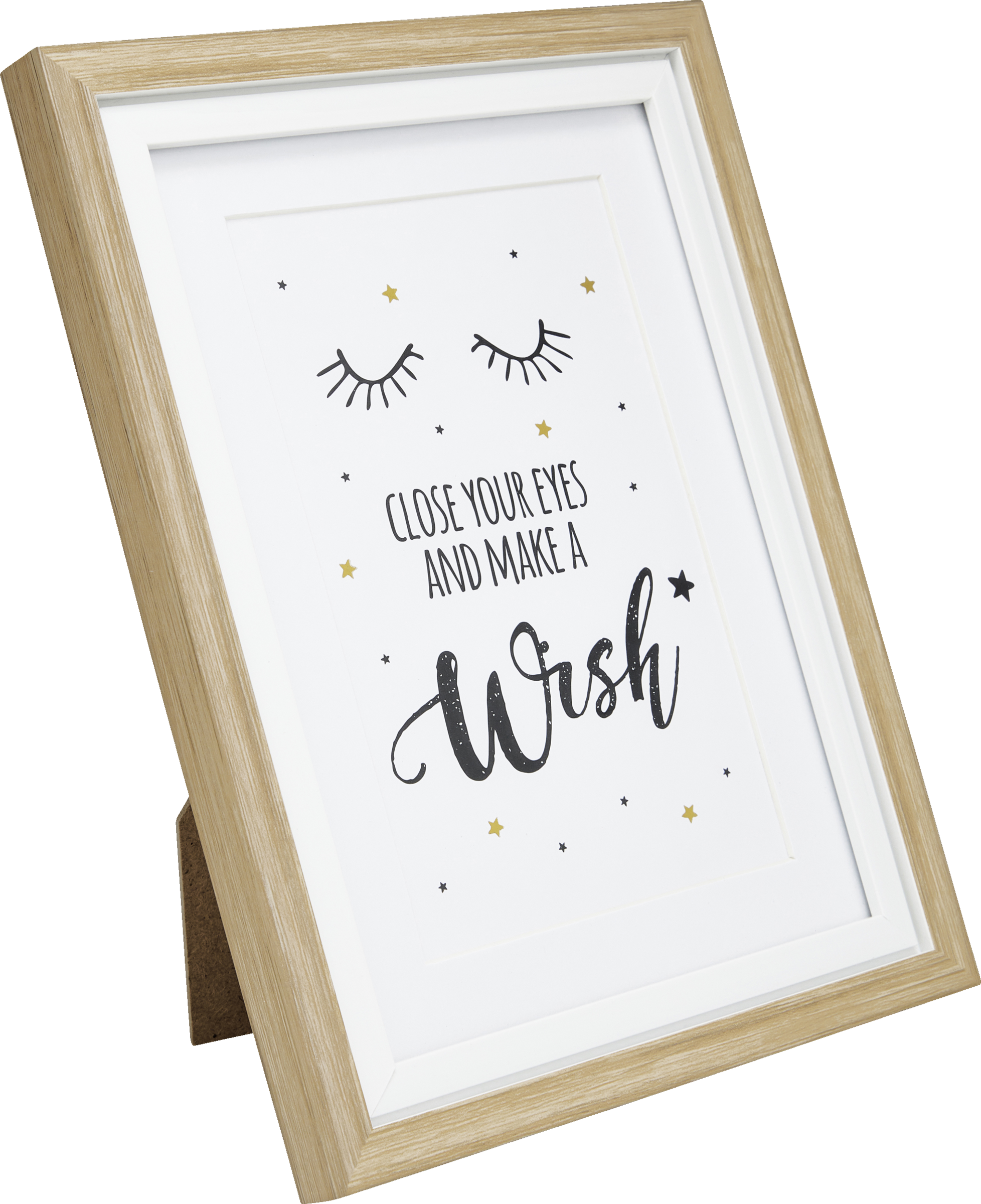 Fotowelt PVC Rahmen weiss mit Holzrand 13x18cm | rossmann.de