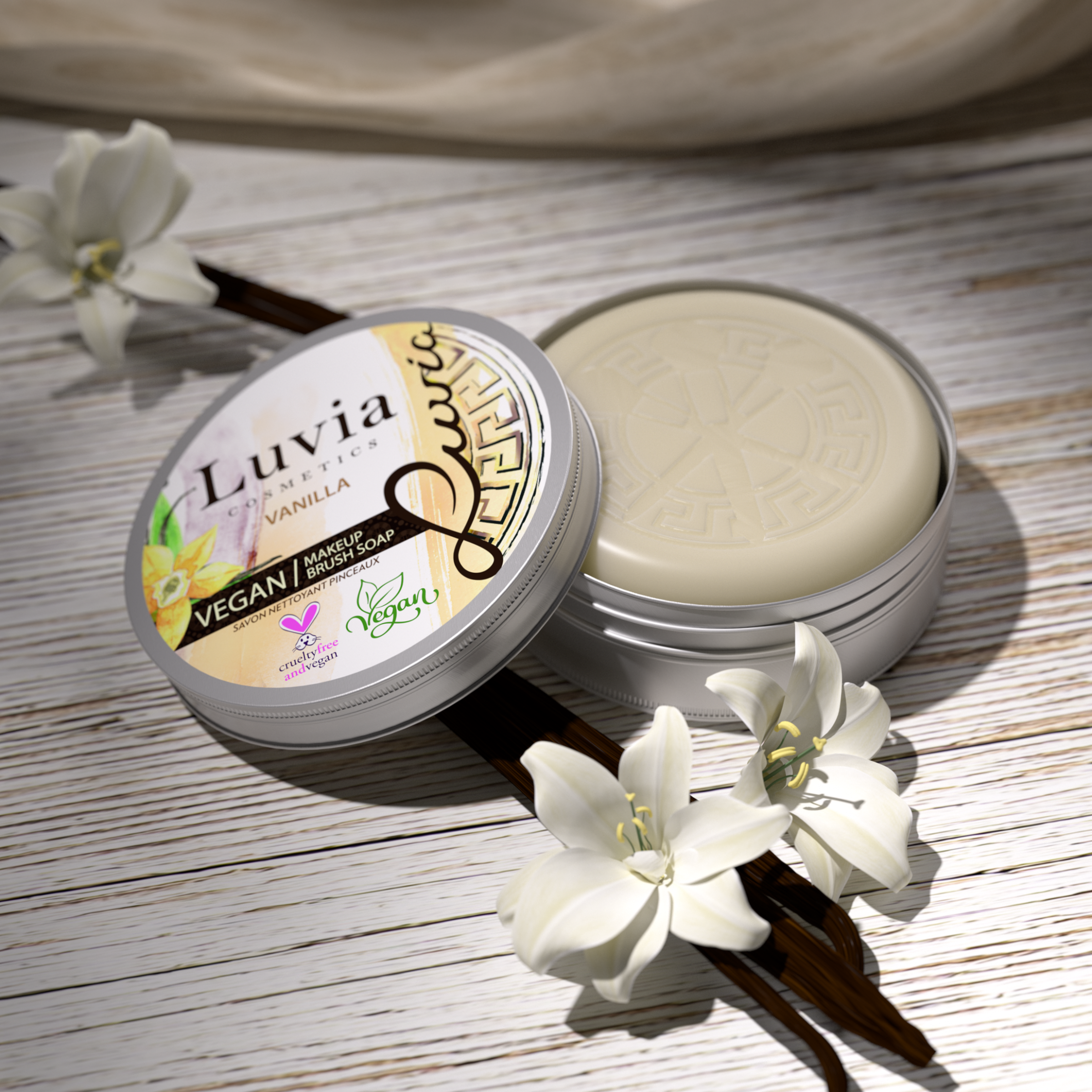 Luvia Cosmetics Brush Soap Vanilla online kaufen | rossmann.de