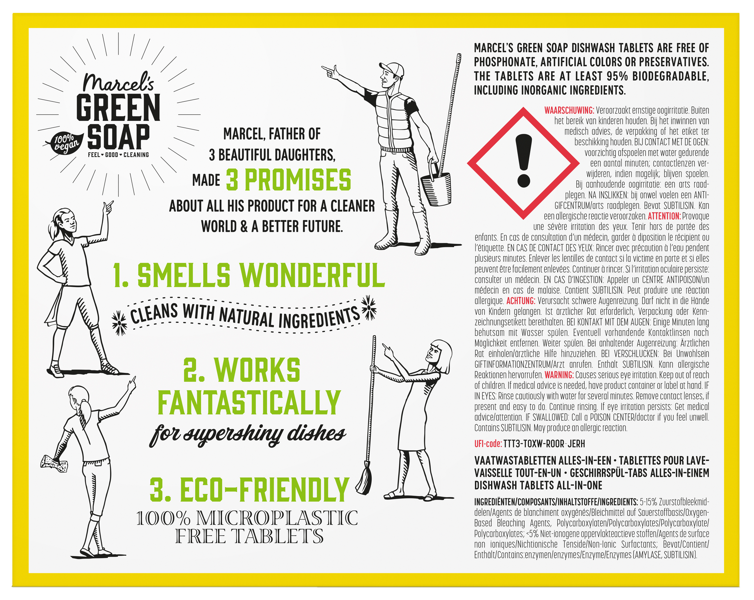 Marcel's Green Soap Geschirrspültabs Limette & Grapefruit online kaufen ...